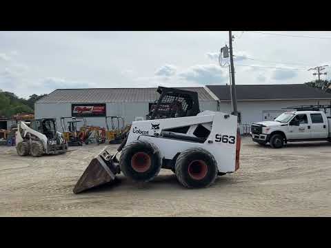 BOBCAT 963 SKID STEER LOADER 705810 - YouTube