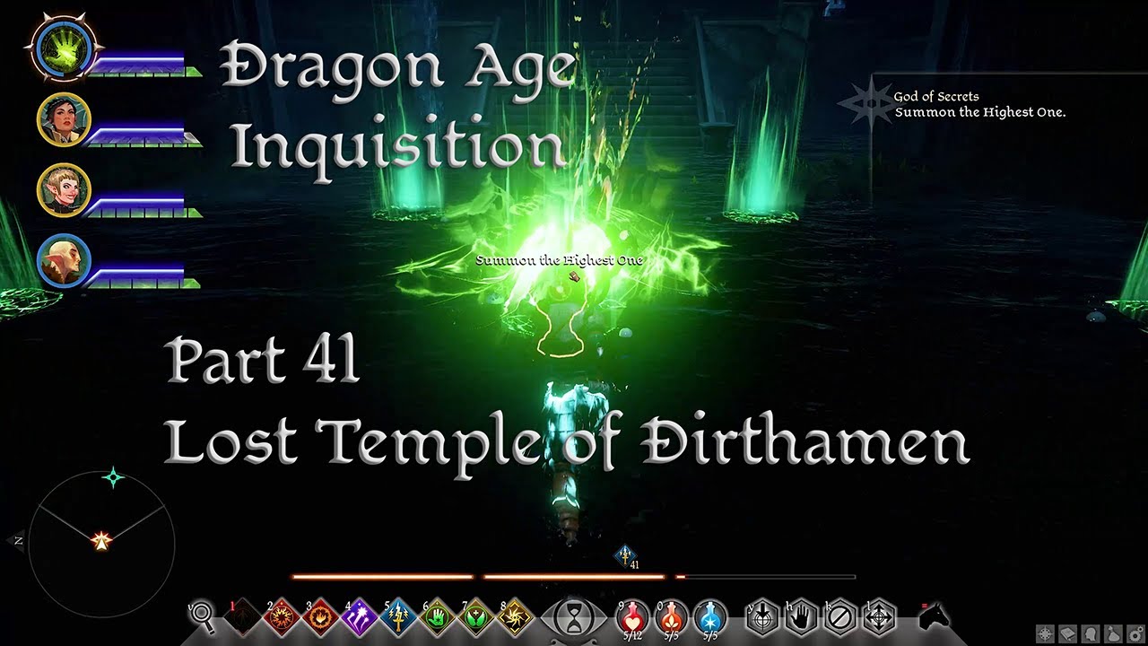 Let's Play Dragon Age Inquisition Part 41 - The Lost Temple of ...