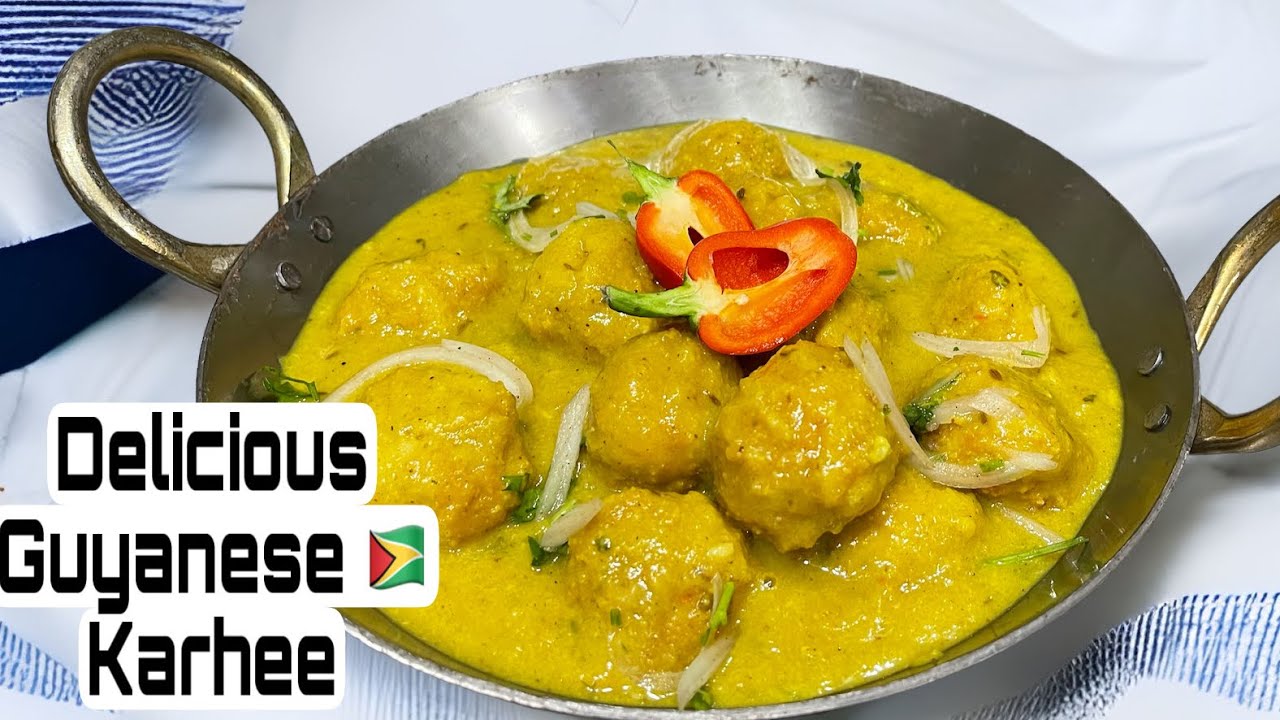 Guyanese 🇬🇾Rich & Delicious Karhee #vegan #veganrecipes #vegetarian ...