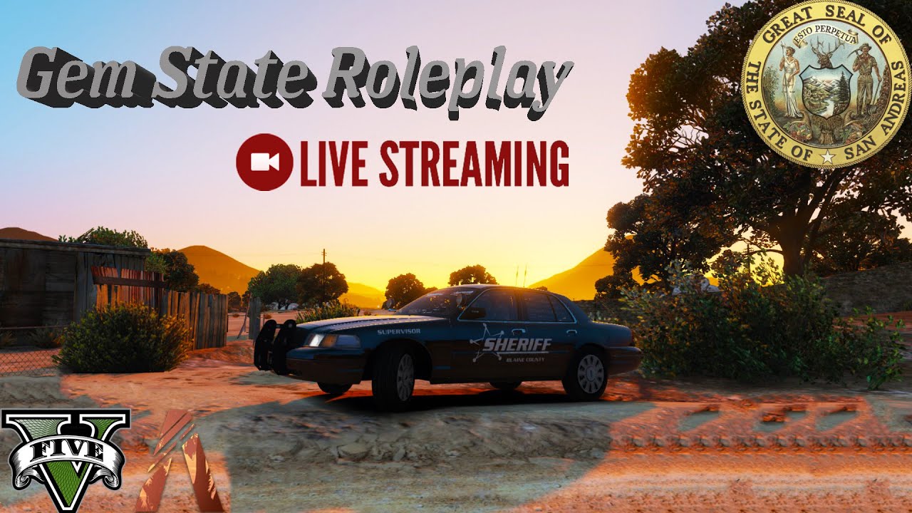Gem State Roleplay| GTA V| Five M| Live Patrol (Part 2) - YouTube