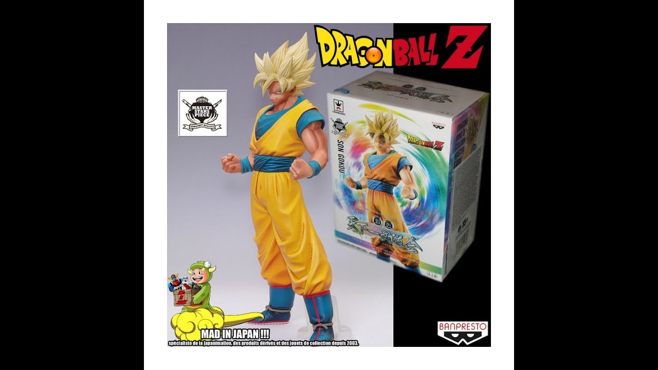 Unboxing / Dragon ball Z - Son Goku SSJ - Banpresto - Master Star Piece ...