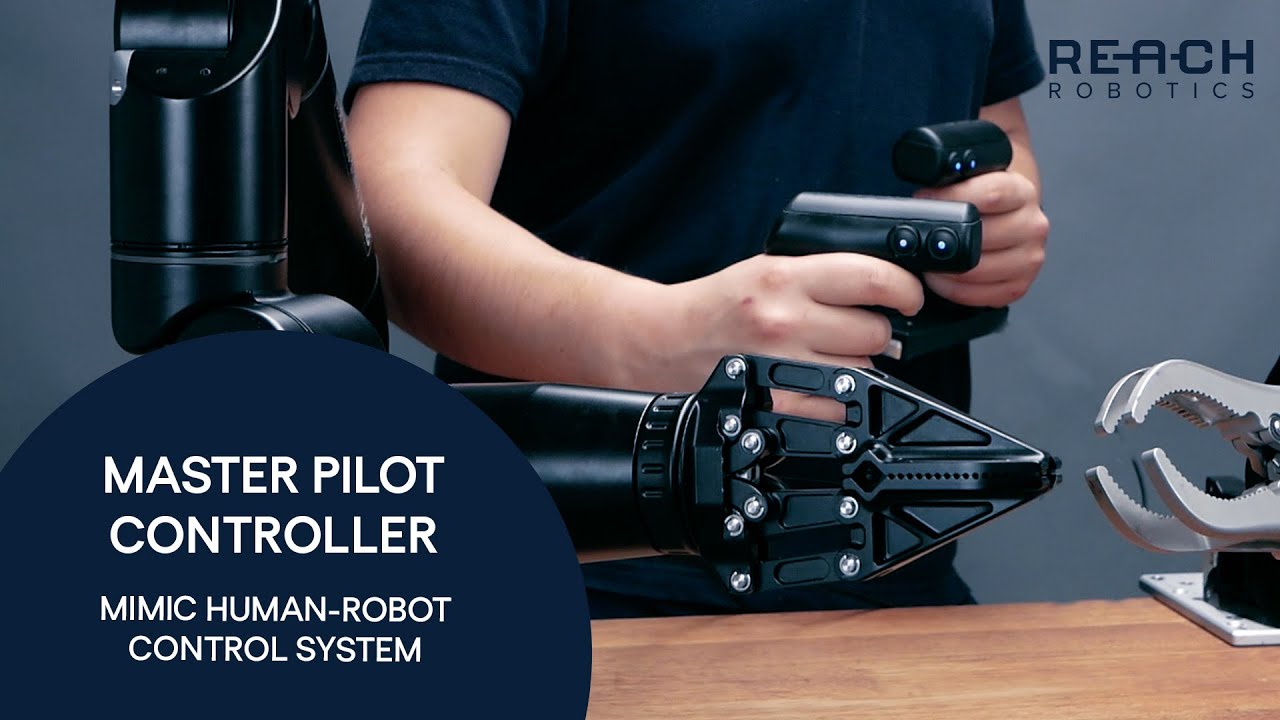 Reach Robotics | Introducing Master Pilot Controllers - First Look ...