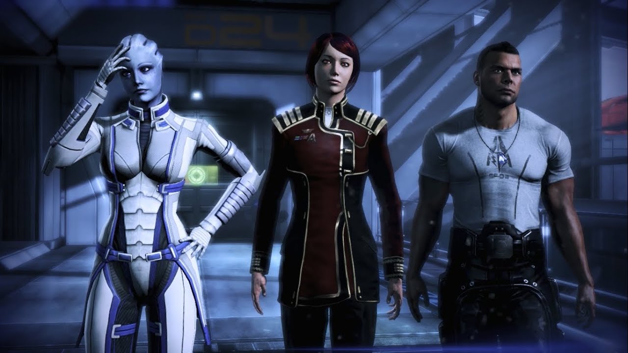 ME3 Playthrough pt4 - Citadel: The Council - YouTube