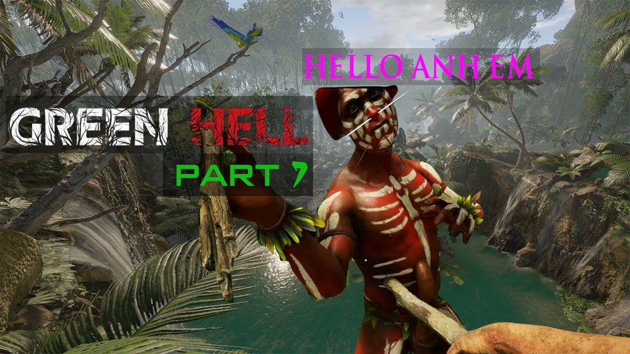 Tui đã gặp người rừng nhưng mà sao nó lạ lắm - Green hell #7 - YouTube