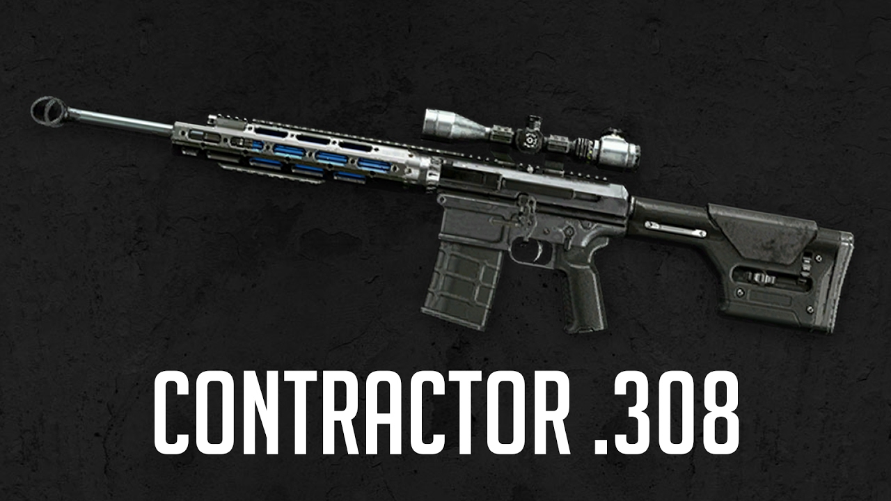 [Payday 2] Contractor .308 Sniper Rifle - YouTube
