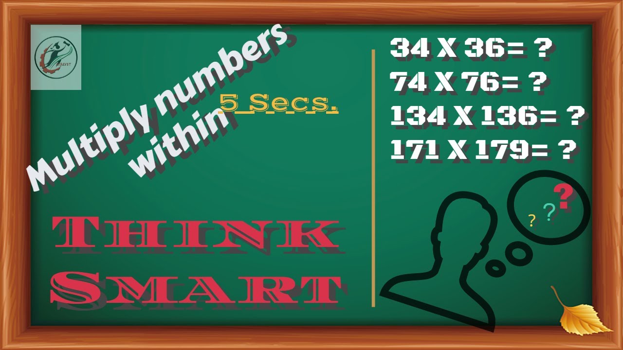 Smart way to multiply numbers within few seconds || - YouTube