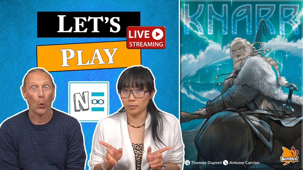 Let's Play KNARR- How to Play - Live Board Game Playthrough & Review ...