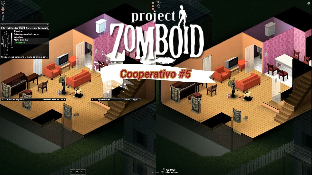 PROJECT ZOMBOID/--ELIGIENDO NUESTRA BASE #5🧟🧟🧟--//COOPERATIVO//PANTALLA ...