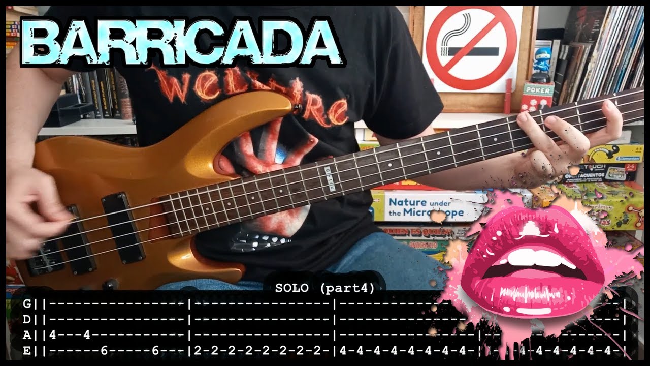 BARRICADA - Deja que esto no acabe nunca (BASS TABS) [lyrics + PDF] - YouTube
