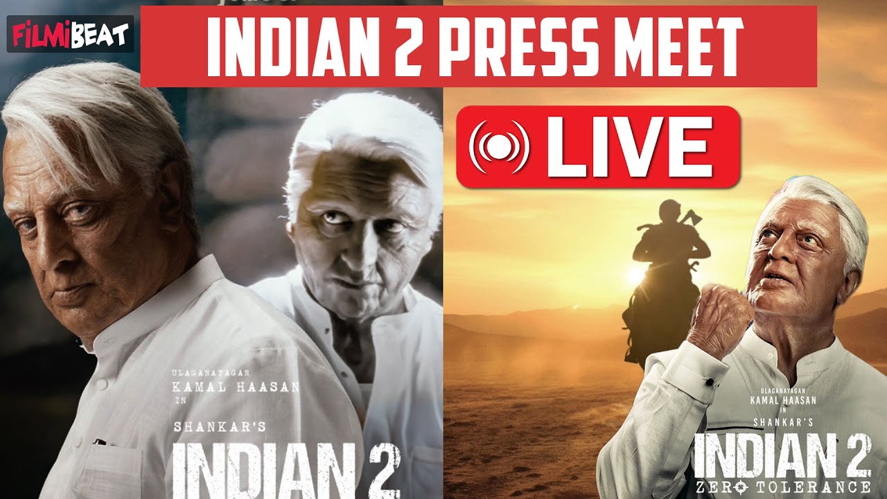 Indian 2 Press Meet at Palazzo IMAX Theatre, Forum Mall | Indian 2 ...