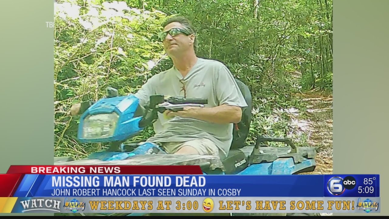 Man last seen riding ATV near Cosby found dead - YouTube