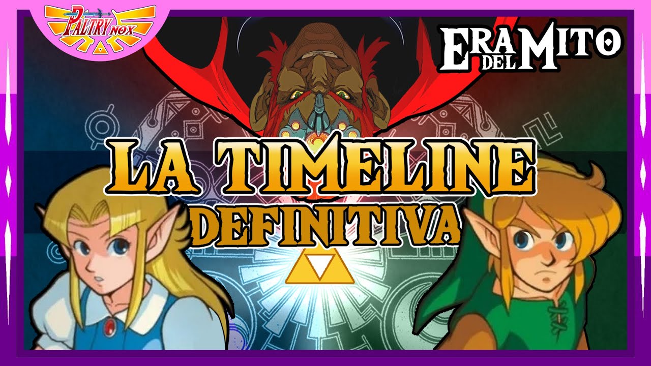 🌟 TIMELINE DEFINITIVA di THE LEGEND OF ZELDA - Era Del Mito - YouTube