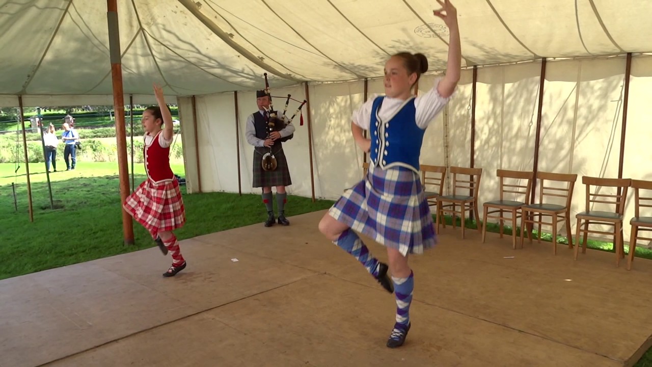 Bagpipes And Highland Dancing Village Fair In Scone By Perth Perthshire ...