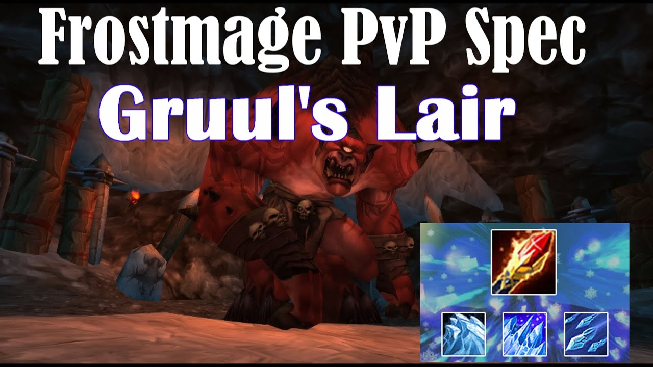 WoW TBC Classic: Gruul - Gruul's Lair | Frost Mage - YouTube