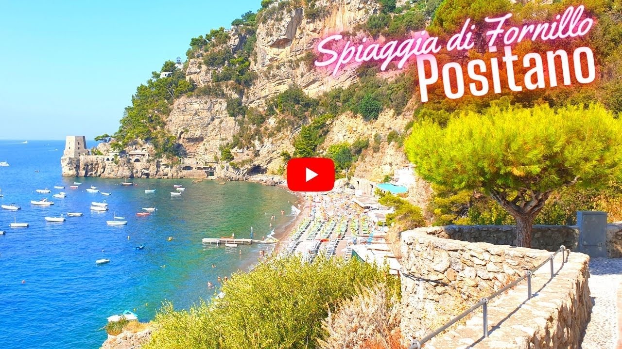 SPIAGGE POSITANO: Spiaggia di Fornillo Positano Beach in Amalfi Coast ...