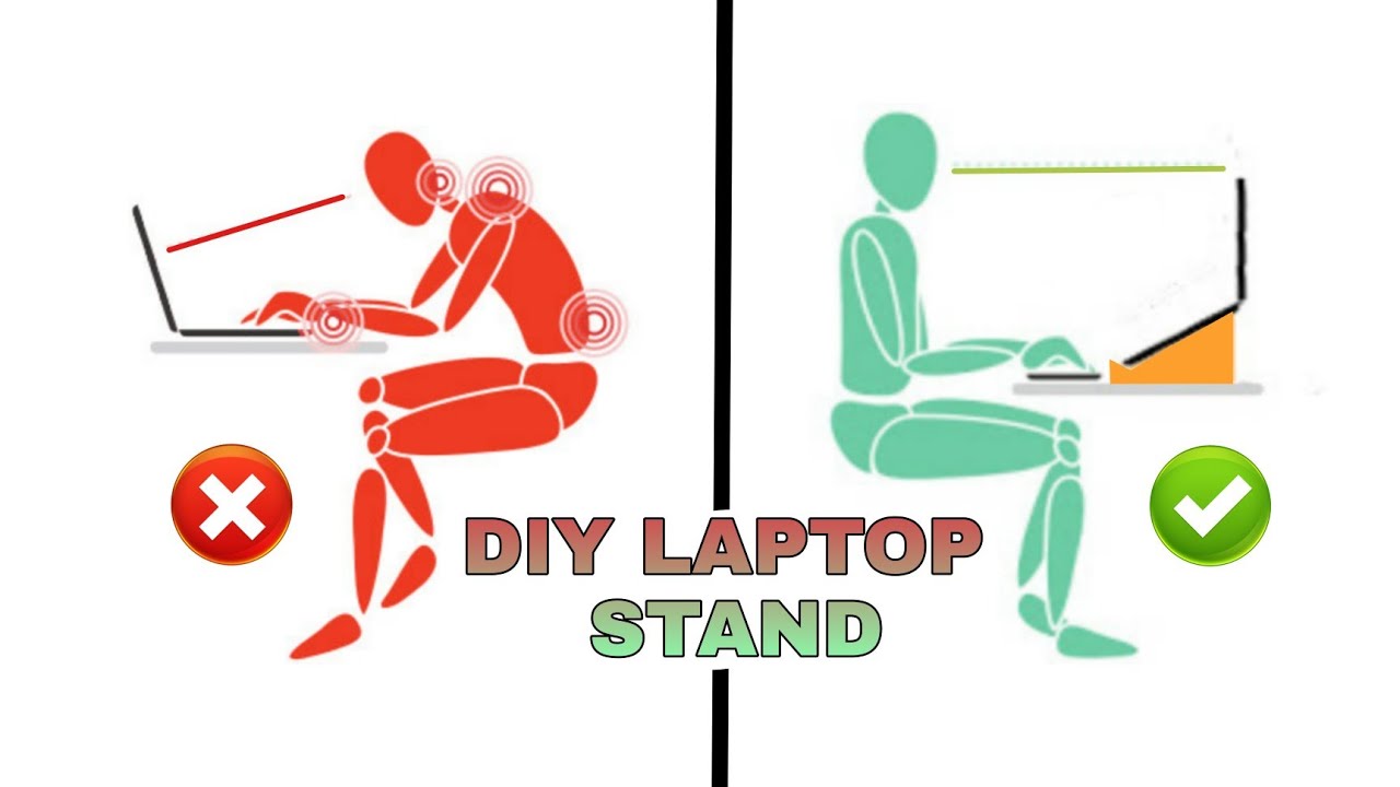 How to make laptop stand | diy laptop stand | Mr. Easy Life Hacker ...