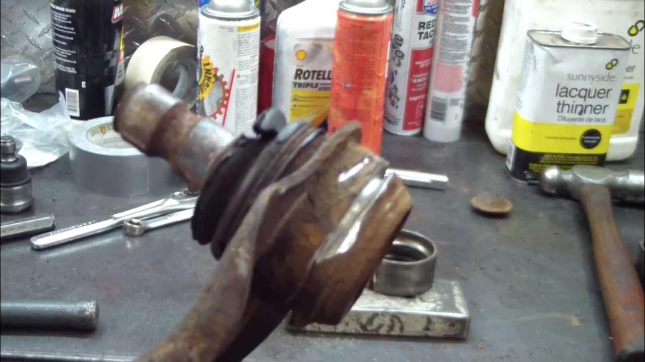 Mazda MPV Ball Joint or Control Arm Replace - YouTube
