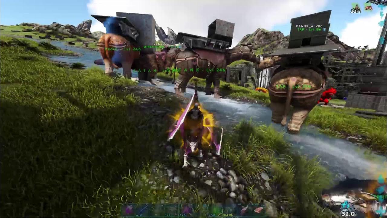 Raid Highlands Cave Ragnarok #Matrix ARK - YouTube