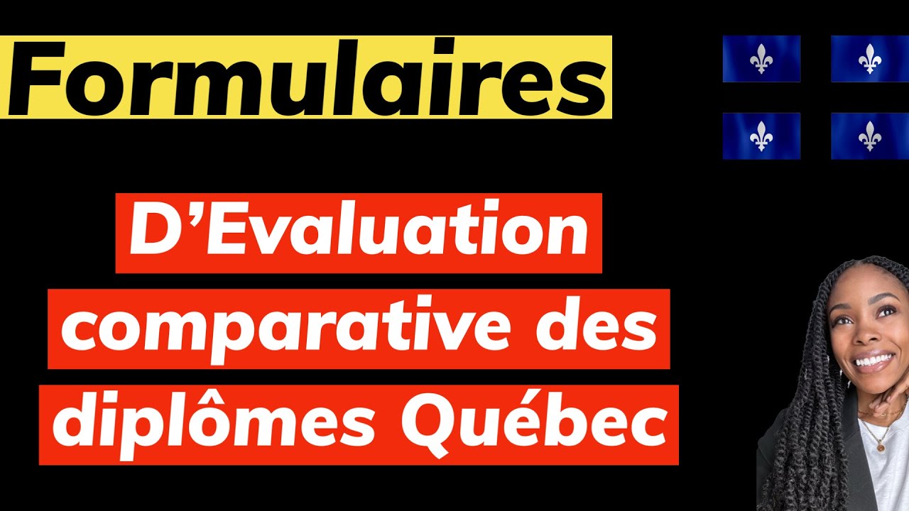 EVALUATION COMPARATIVE DE DIPLOME - YouTube