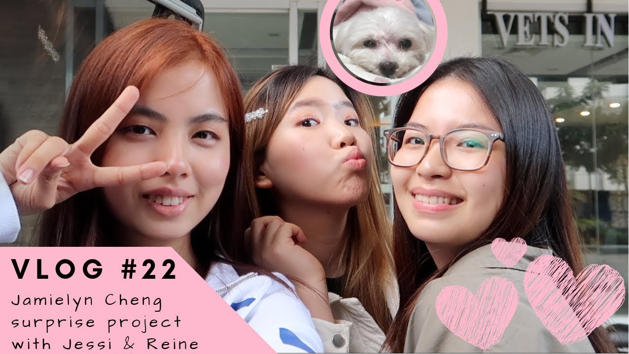 Vlog #22: Jamielyn Cheng Surprise Project with Jessi & Reine! | SlytheReine - YouTube