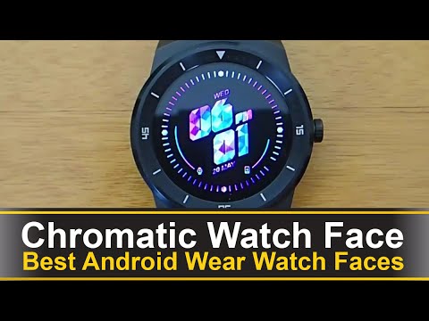 Chromatic Watch Face - Best Android Wear Watch Faces Series - YouTube