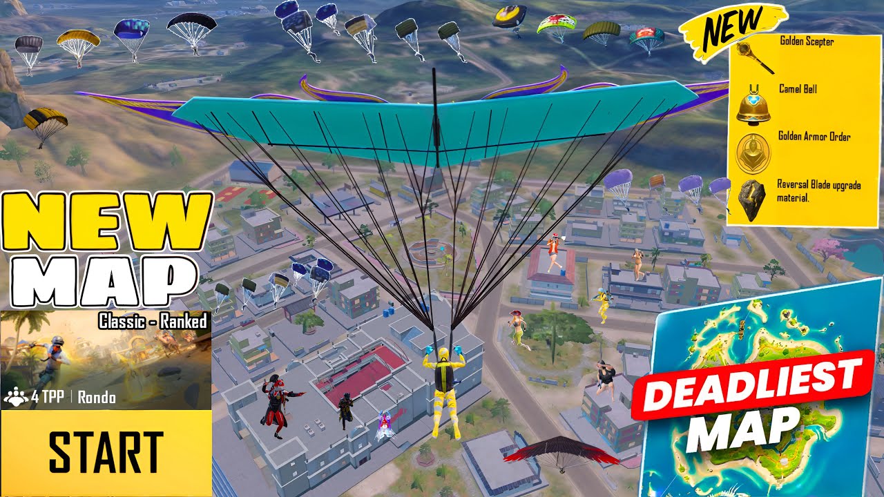 Finally!🥳 NEW UPDATE 3.7 | NEW RONDO MAP NEW MODE GAMEPLAY 🔥 PUBG ...
