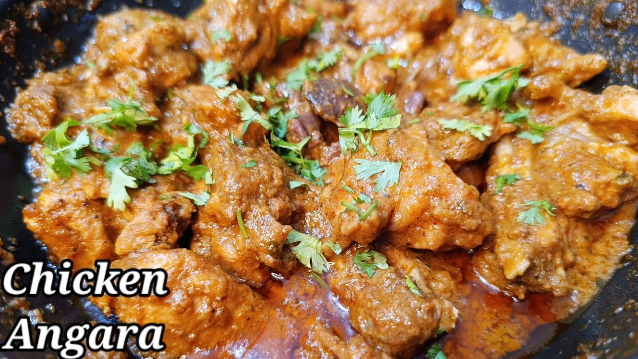 Restaurant Style Chicken Angara Recipe || चिकन अंगारा Recipe - YouTube