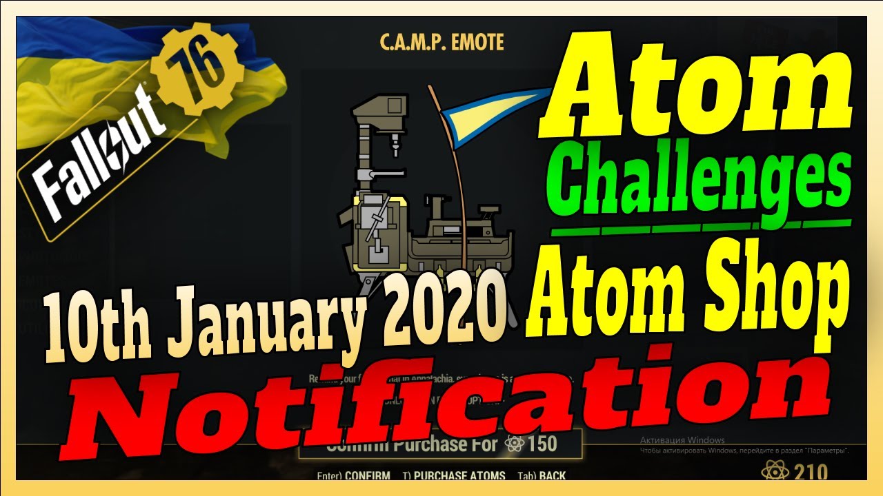 Fallout 76 Offers 60 Easy Atoms via Daily Challenges (10th January 2020 ...