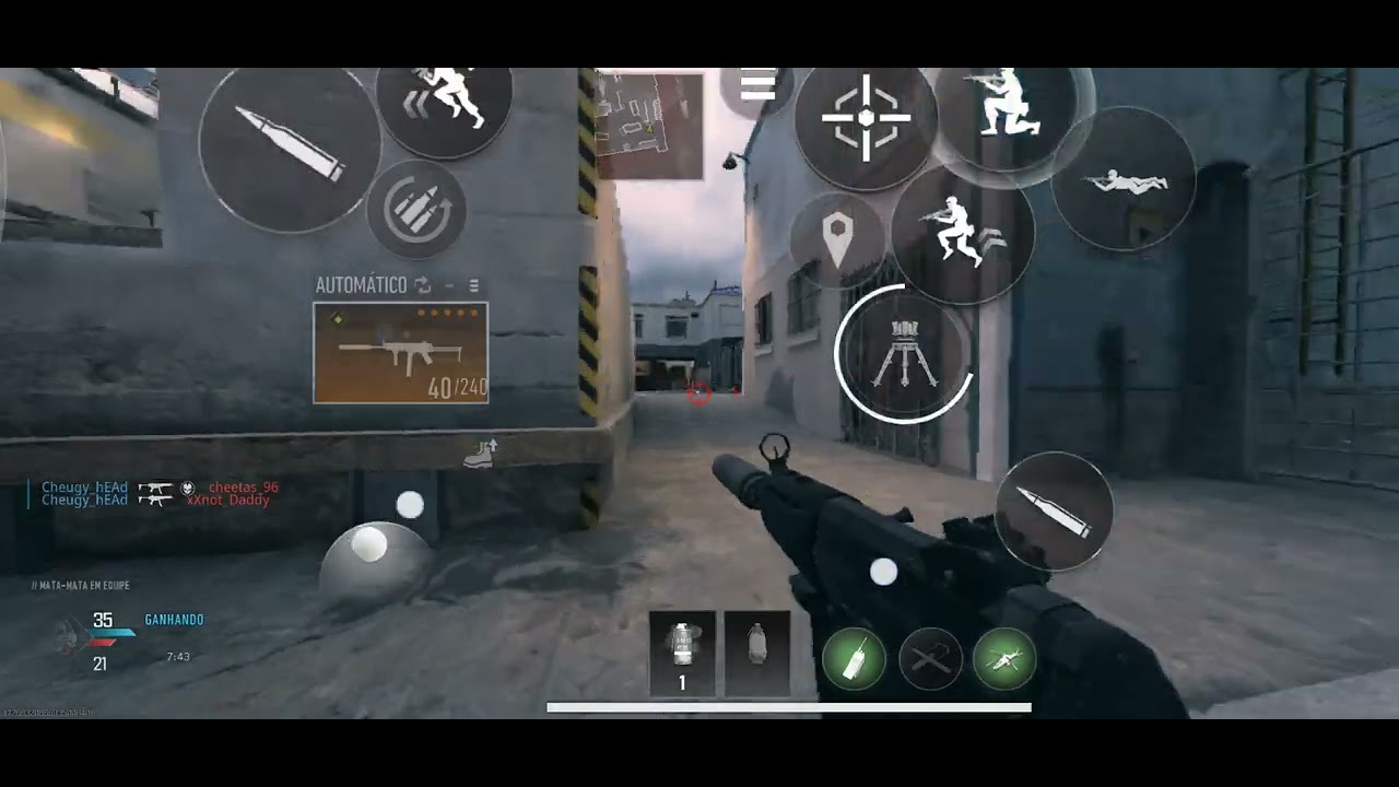 Gameplay Épica de Warzone Mobile Domine Usando Slide, Dropshot e ...