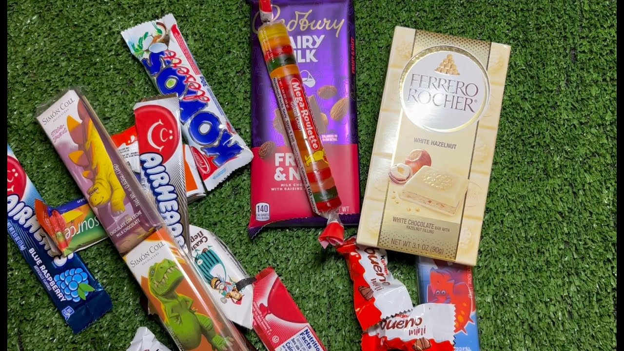 Lovely new chocolate ASMR | Unpacking | Candy sound | Satisfying Video ...