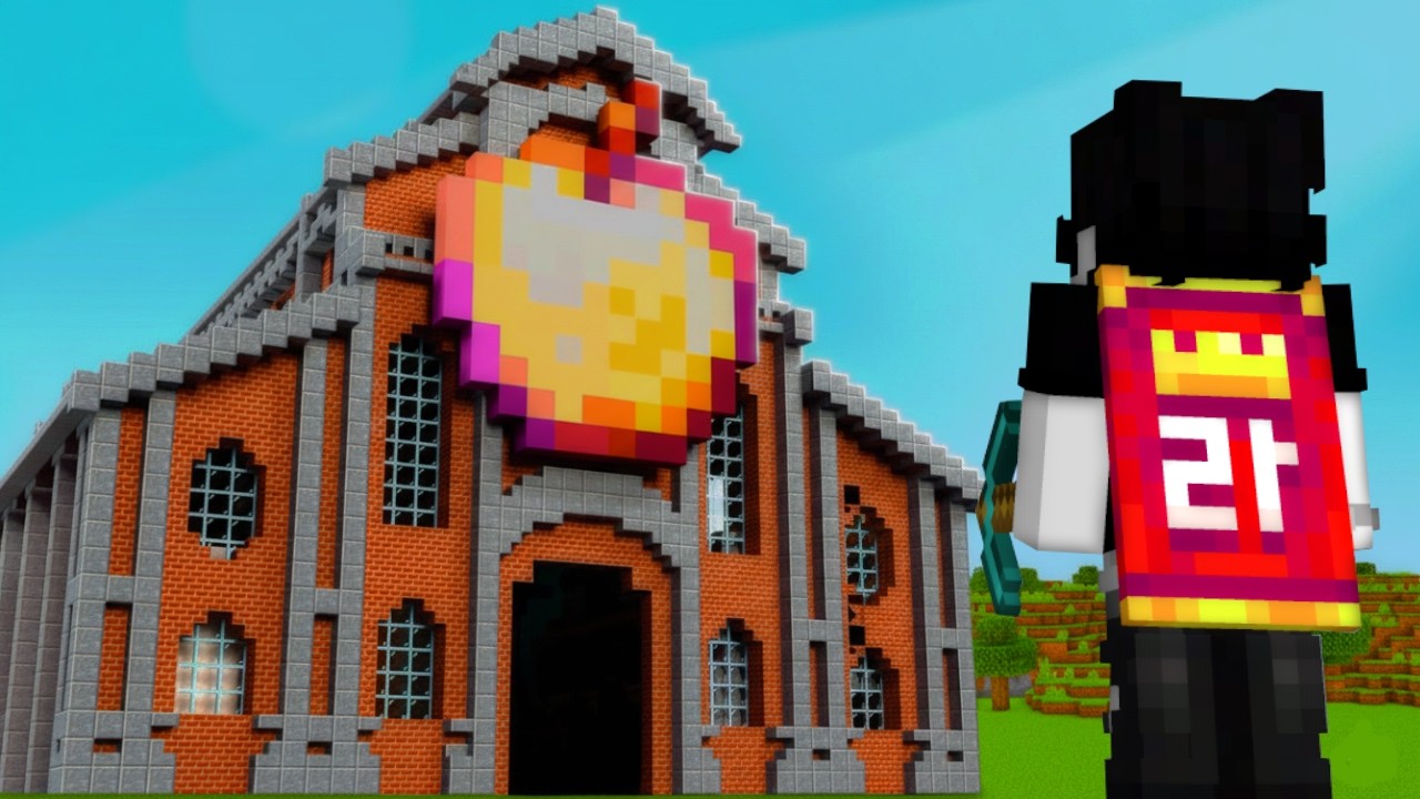 I Built Notch Apple Factory In Minecraft Hardcore... - YouTube