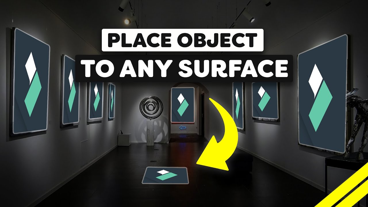 How To Place Object to Any Surface on Filmora 13 - YouTube