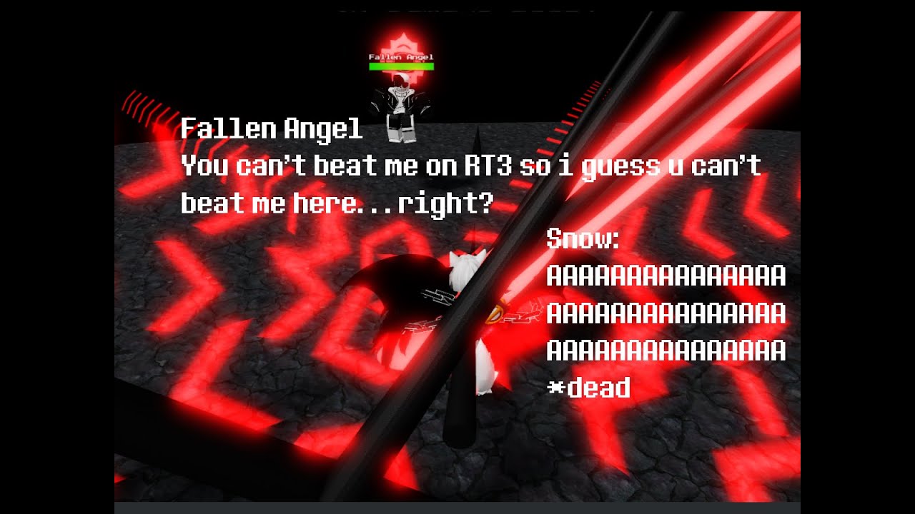 Roblox UTMM Roblox Tale 2 Fallen Angel - YouTube