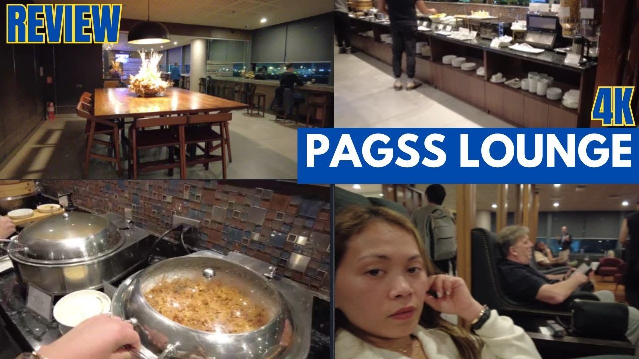 PAGSS Premiere Lounge International - Terminal 3 | Review [4K] # ...