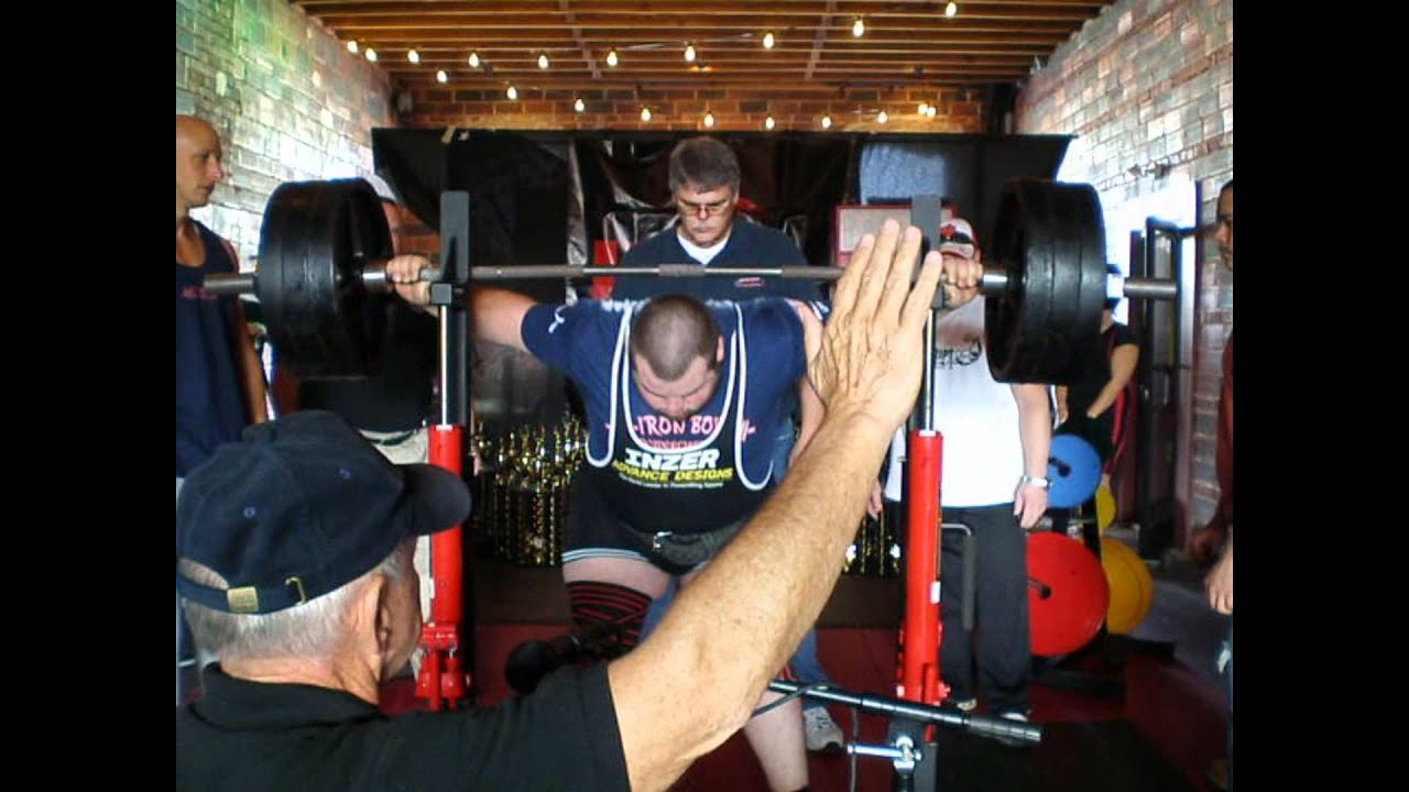 IRON BOY POWERLIFTING: CHIP MARTIN 700 SQUAT - YouTube