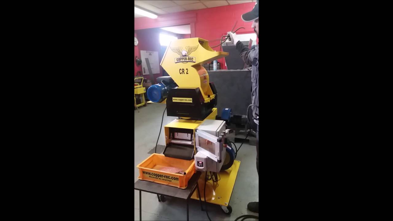 Granulateur séparateur mini maco 220 volts - YouTube