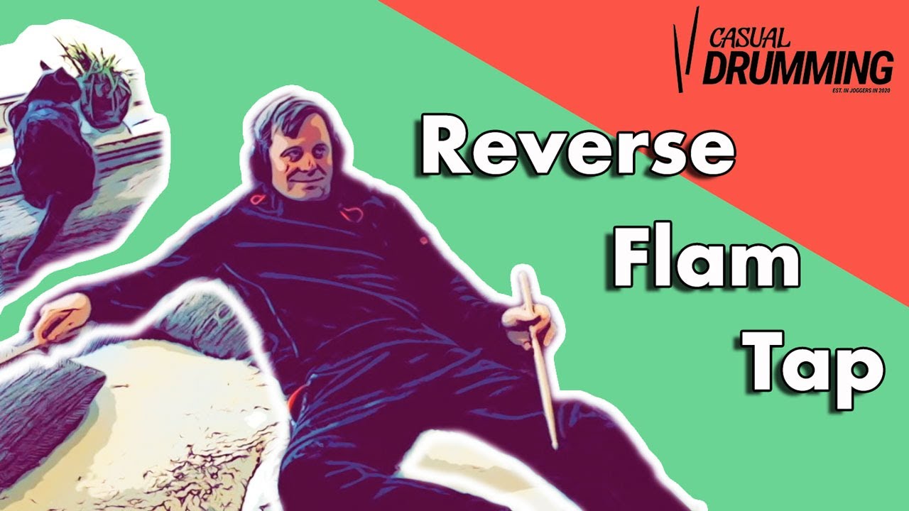Schlagzeug Technik: Reverse Flam Tap - YouTube