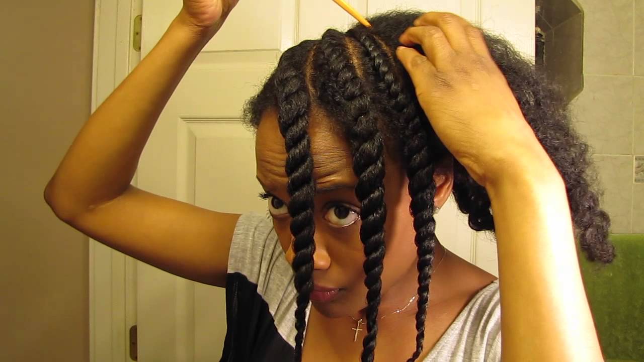 TGIN Product Review + (Curly Fro/Fluffy Flat Twistout) Styling Video ...