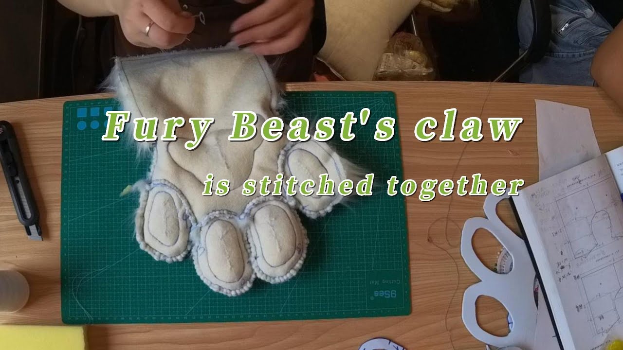 Fury Beast's claw is stitched together - YouTube