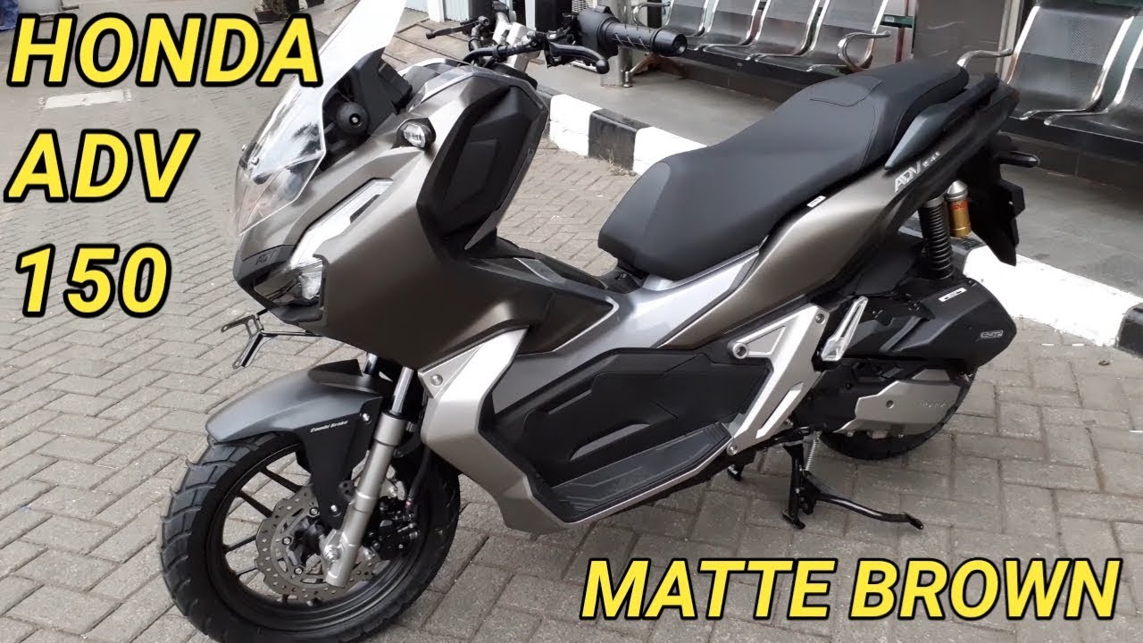 ADV 150 MATTE BROWN - YouTube