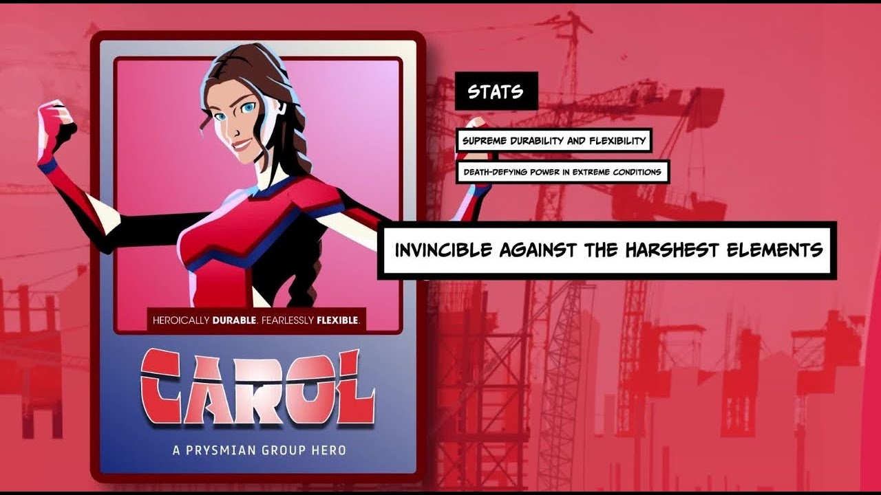 Meet Prysmian League Superhero - CAROL - YouTube