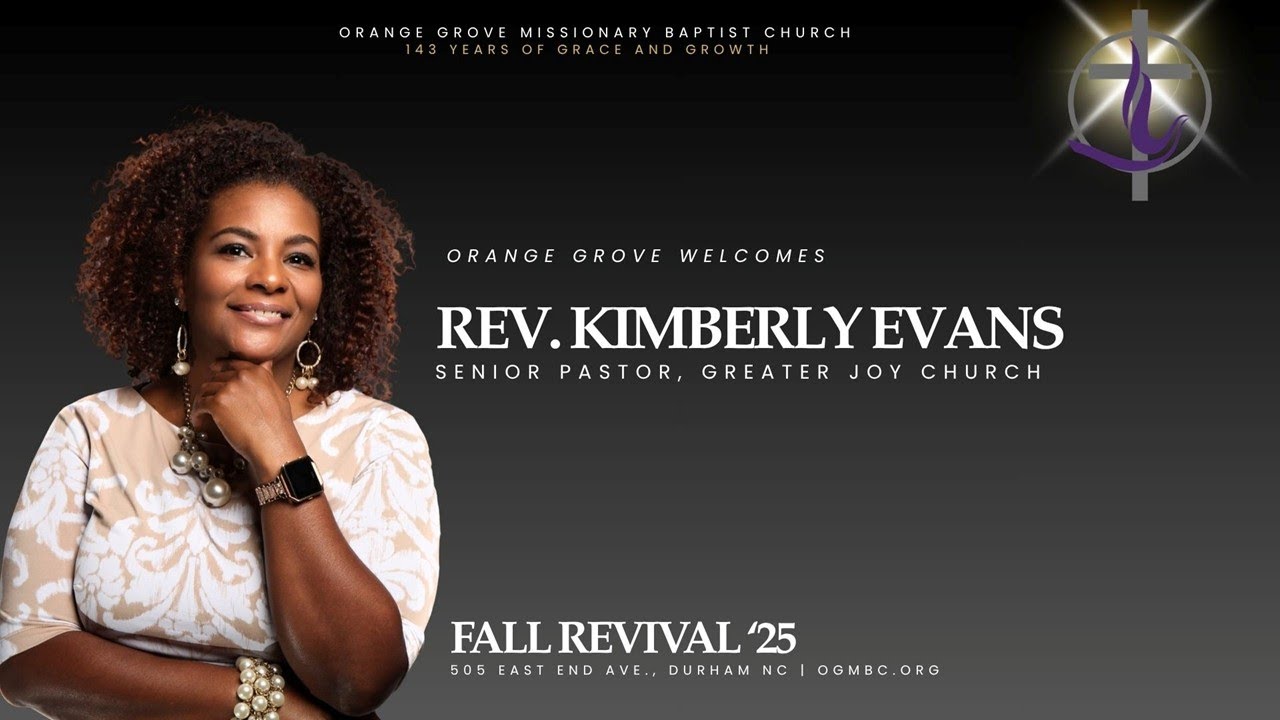 OGMBC 143rd Anniversary Revival Monday Noon Service November 3 2025 ...