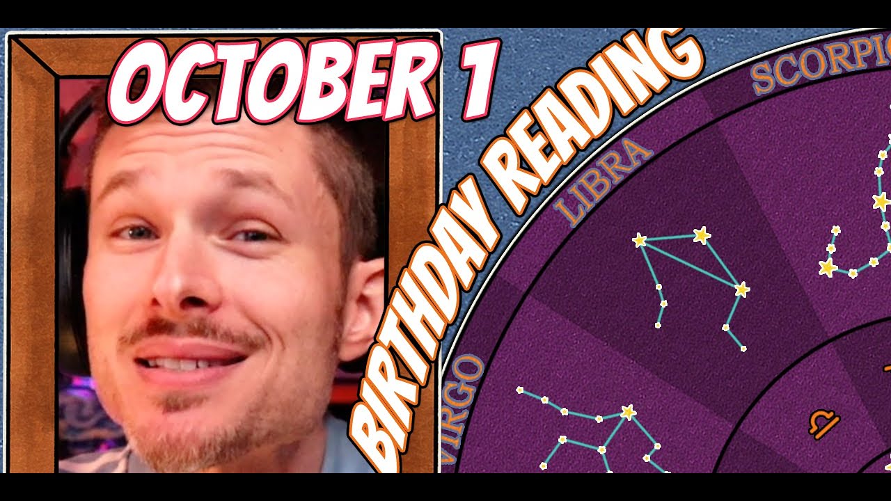 'Secret Language of Birthdays' October 1 Birthday Reading 🥳 - YouTube