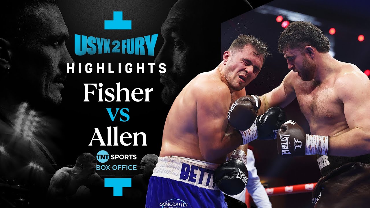 CONTROVERSIAL DECISION! 😬 | Johnny Fisher vs David Allen Fight ...