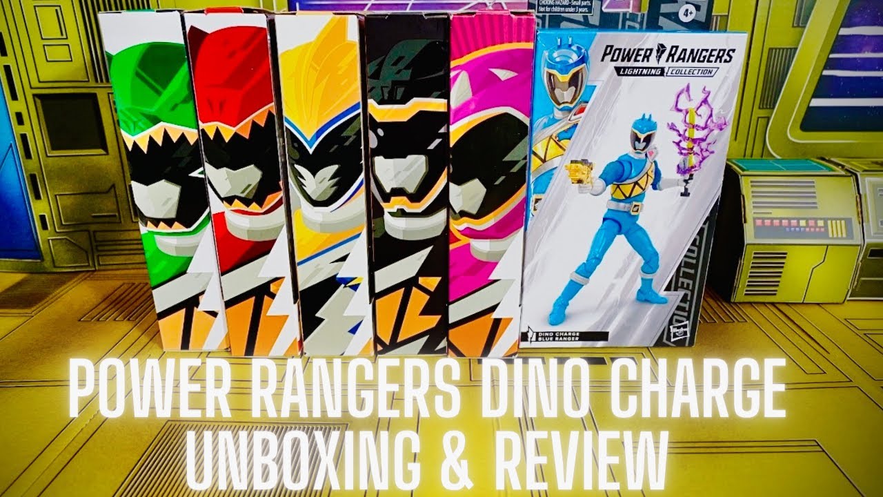 Power Rangers Dino Charge Figure - Unboxing & Review - YouTube