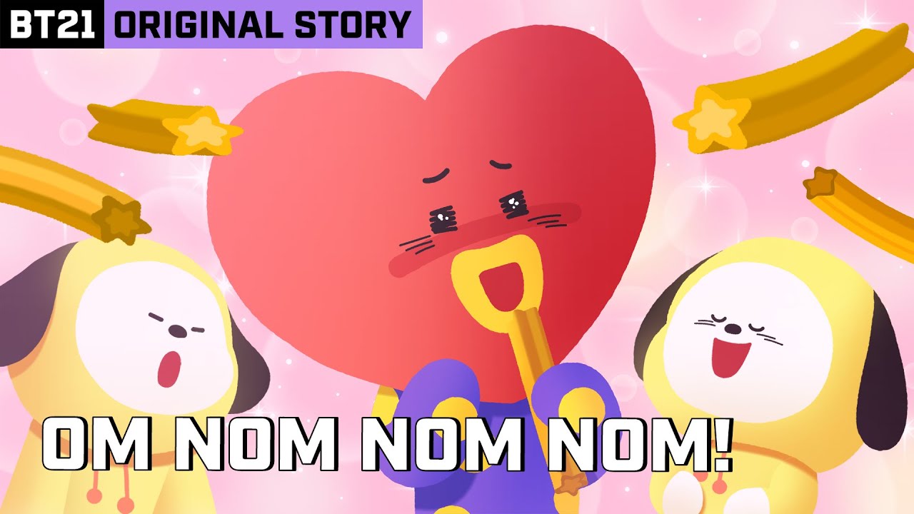 BT21 ORIGINAL STORY S02 EP.01 - OM NOM NOM NOM! - YouTube