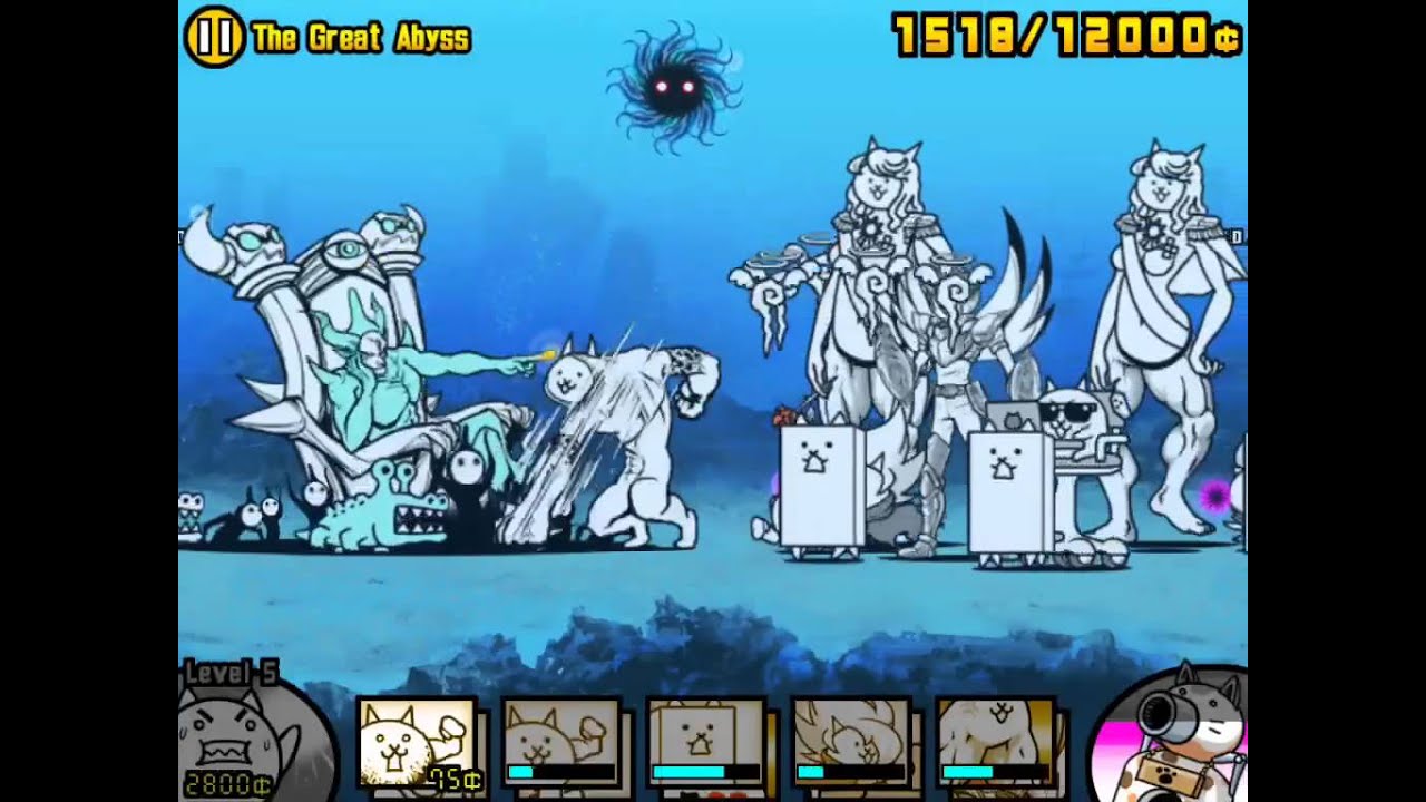 [The Battle Cats] Ch.2 the great abyss - YouTube