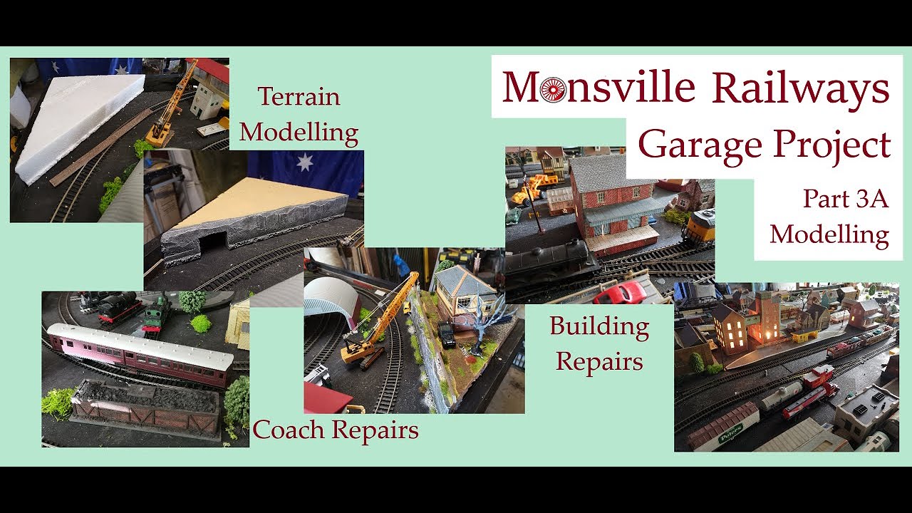 Monsville Garage Project Part 3A Model - Terrain Modelling and Running ...