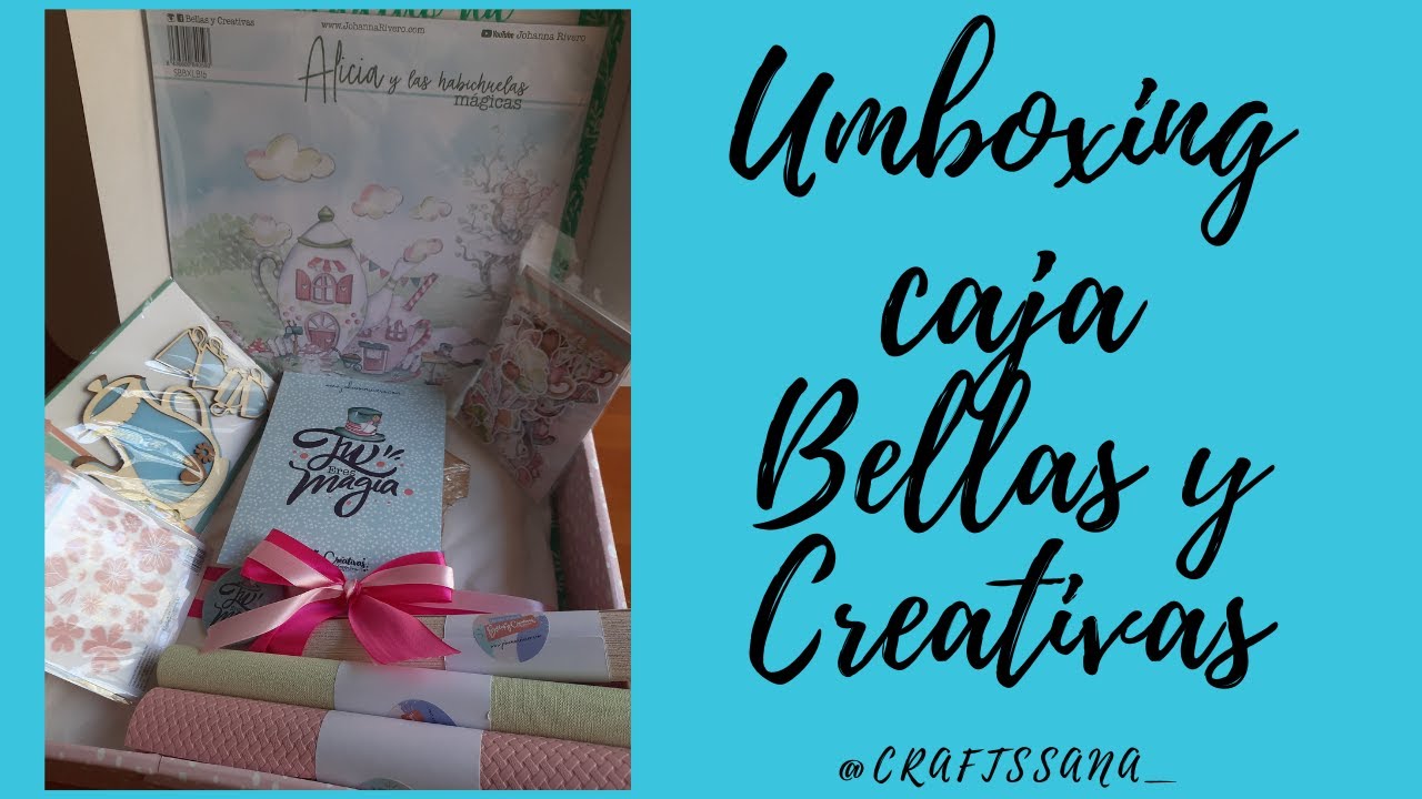 Unboxing caja Bellas y Creativas 4ª Caja - YouTube
