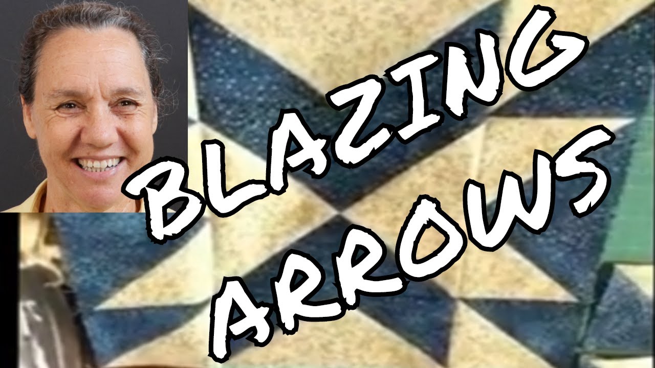 Blazing Arrows Quilt Block - YouTube